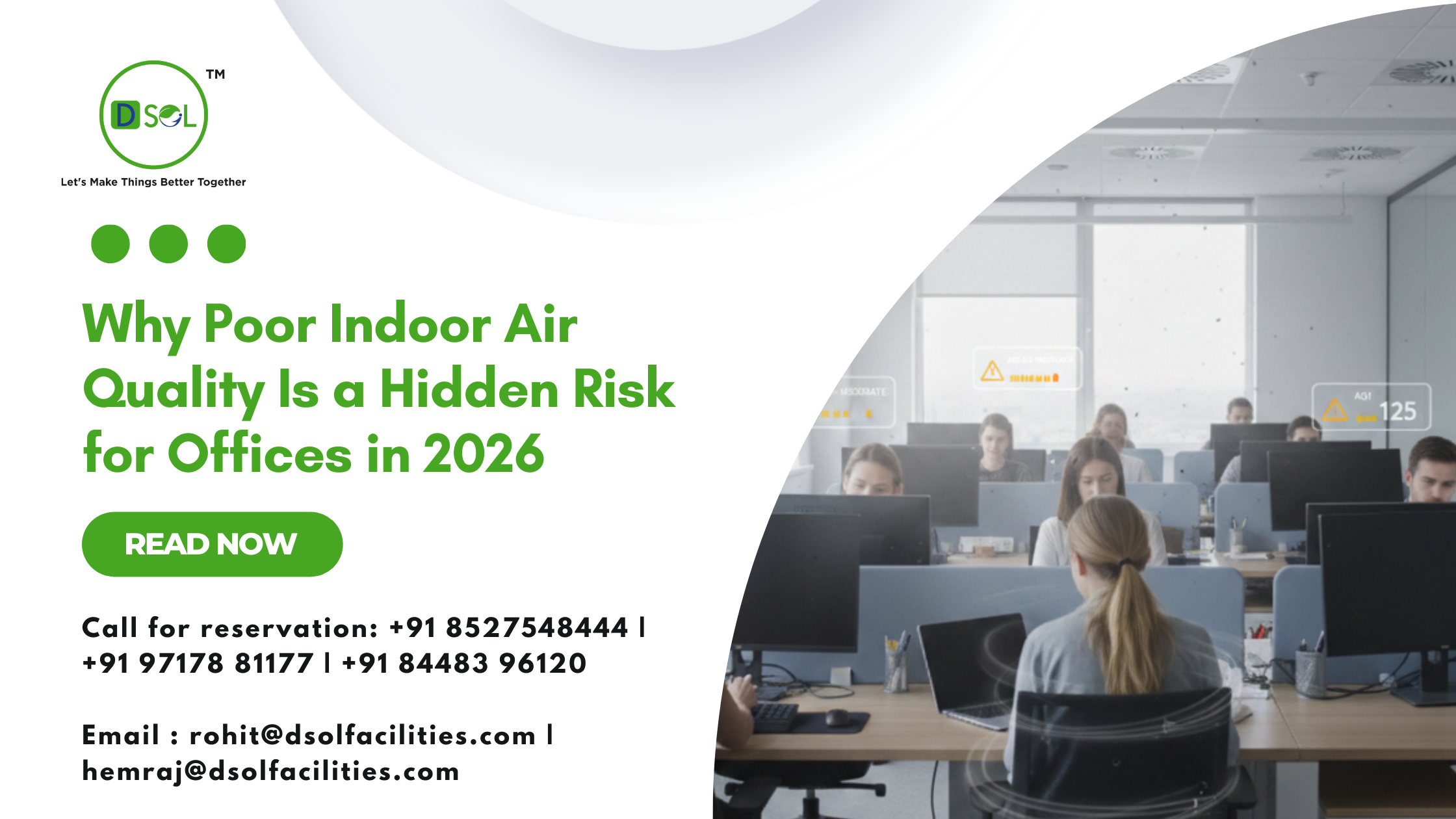 Why Poor Indoor Air Quality Is a Hidden Risk for Offices in 2026